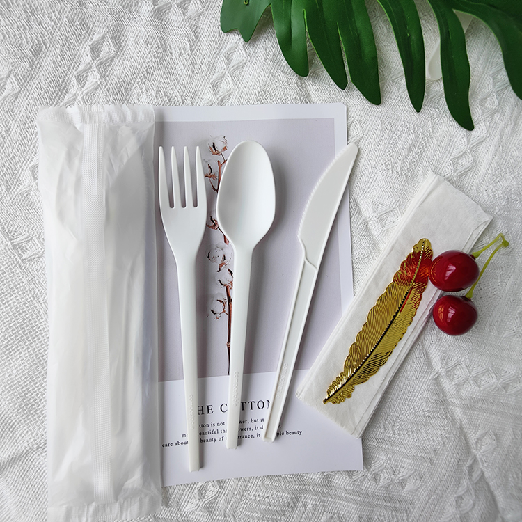 Greenworks HJ-PLA-1890(CWN)CPLA biodegradable cutlery,eating utensils environmentally friendly ...